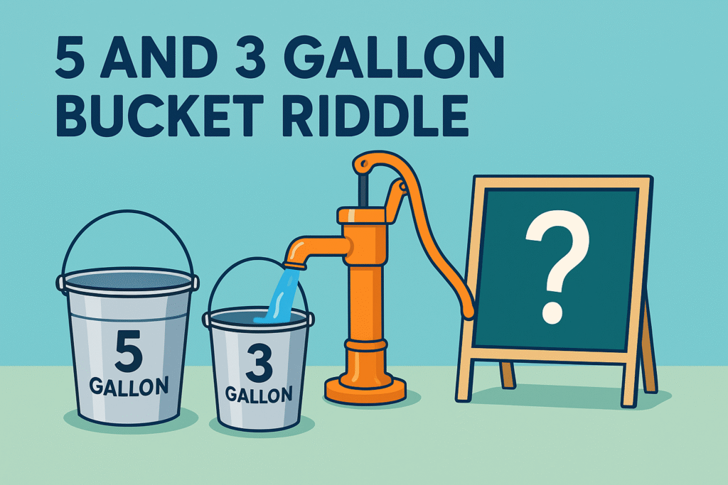 What the 5 and 3 Gallon Bucket Riddle Really Means - ridlezone.com