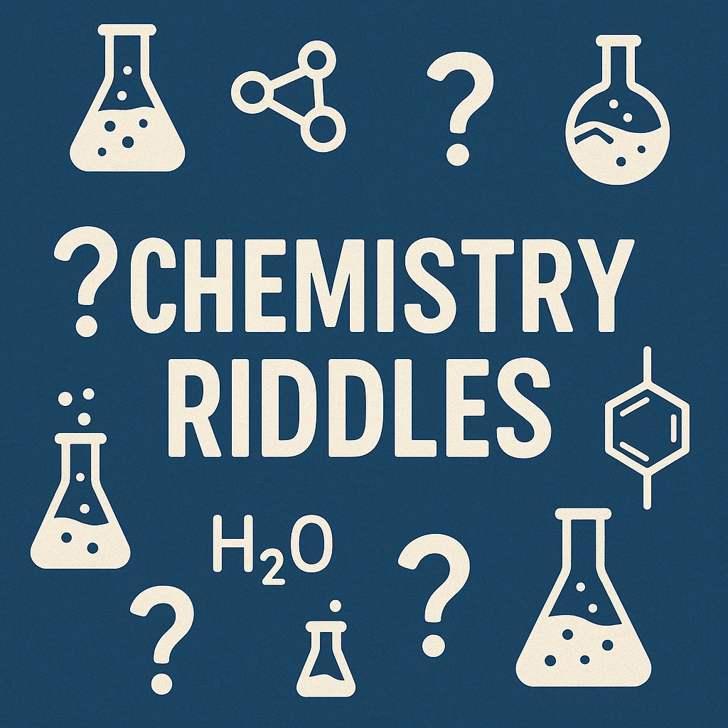 Chemistry Riddles: 150+ Brainy Puzzles for Science Fans - ridlezone.com