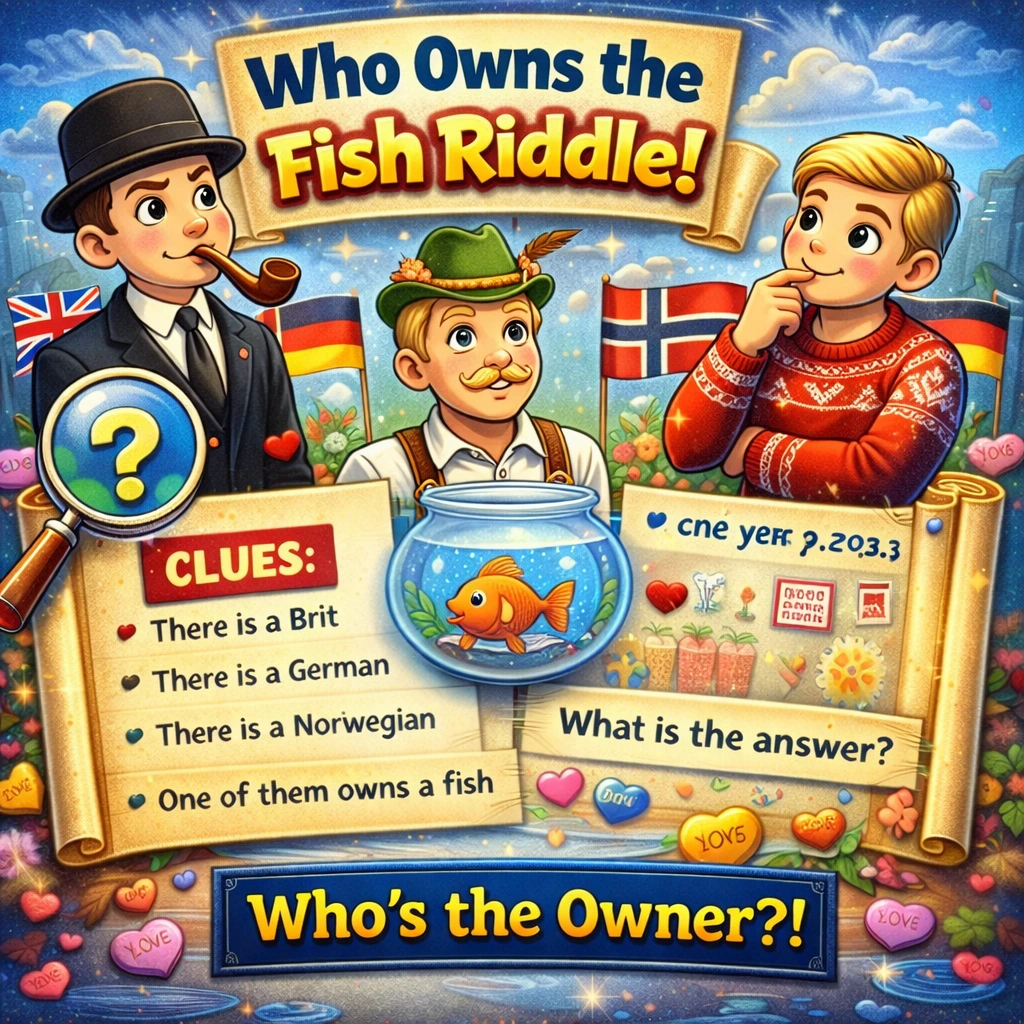 Who Owns the Fish Riddle? The Complete Explanation of Einstein’s Famous ...